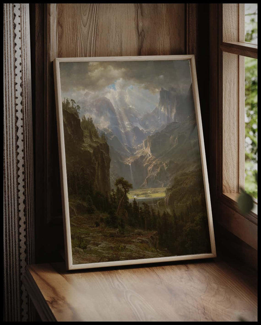 Albert Bierstadt Poster - Rocky Mountains, Lander's Peak – Betterposter